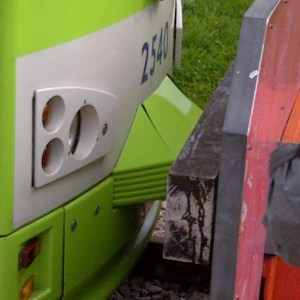 Tram slams into the buffers at New Addington terminus | Inside Croydon