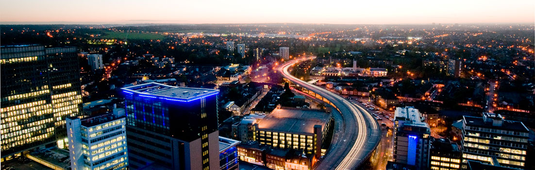 Croydon night time banner | Inside Croydon