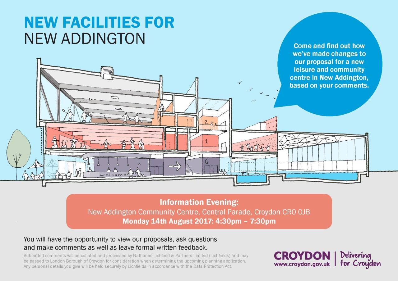 Leisure centre information event, New Addington, Aug 14 | Inside Croydon