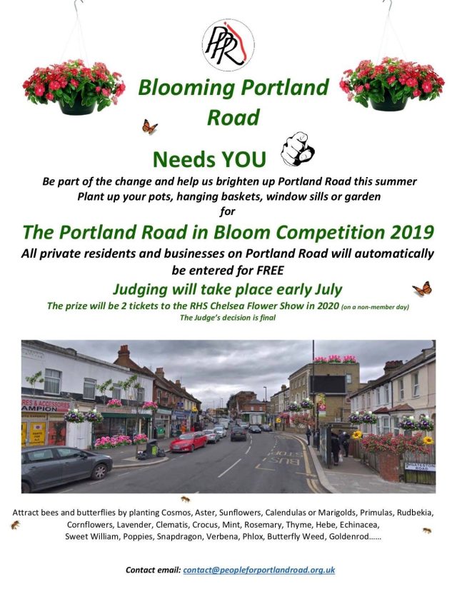 Blooming Portland Road competition, Woodside, open now | Inside Croydon