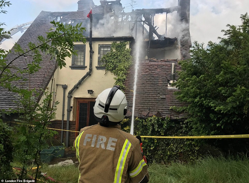 Blaze at ex-JLS star’s Spout Hill house treated as ‘suspicious ...