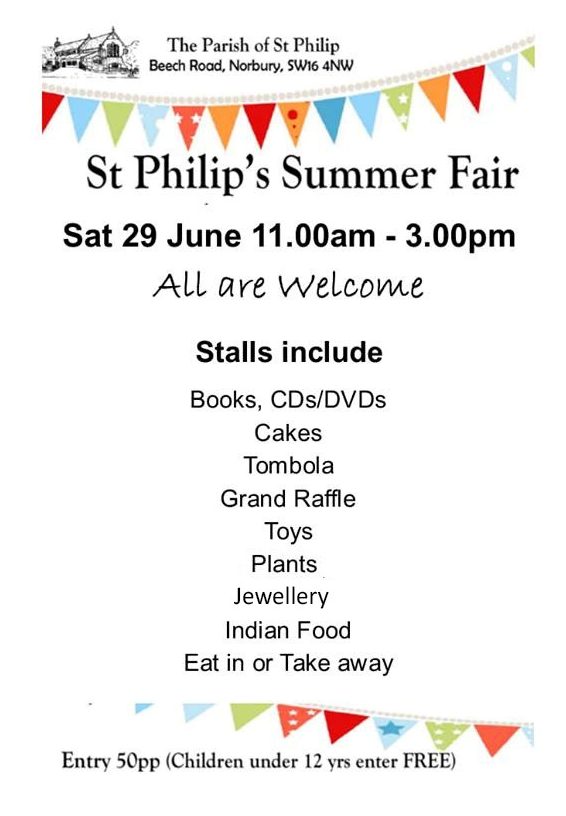 St Philips Summer Fair, Norbury, Jun 29 | Inside Croydon