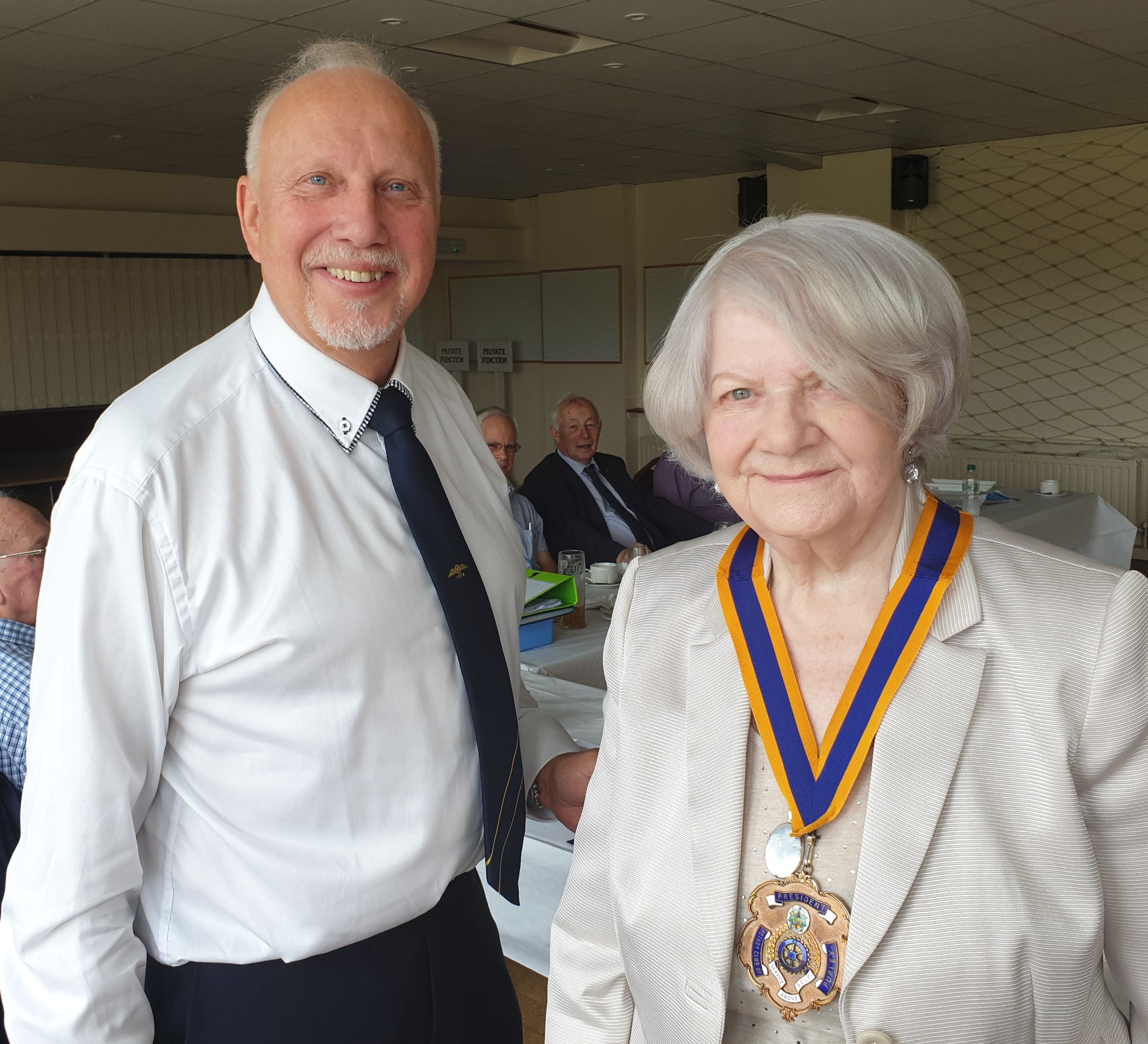 Purley Rotary Club appoints Tibbles as first woman president | Inside ...