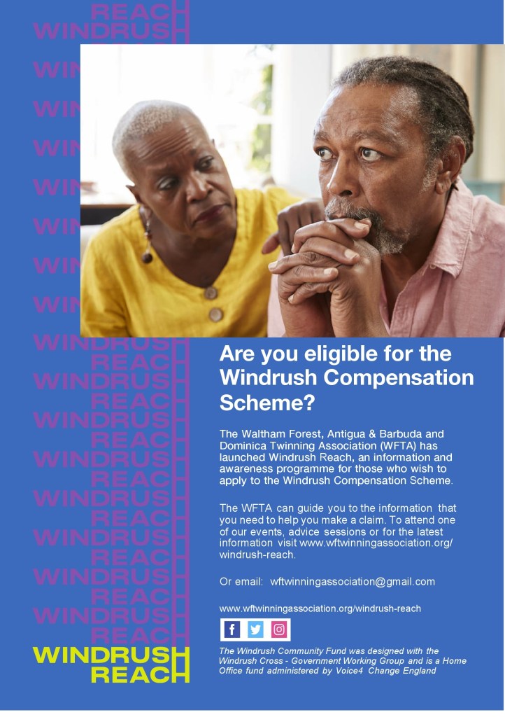 Windrush Reach advises on applying to compensation scheme | Inside Croydon