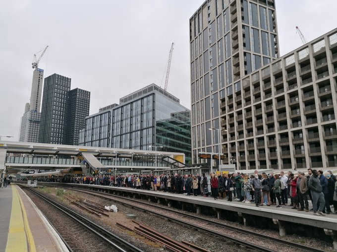 26Apr2022 East Croydon platform queues | Inside Croydon