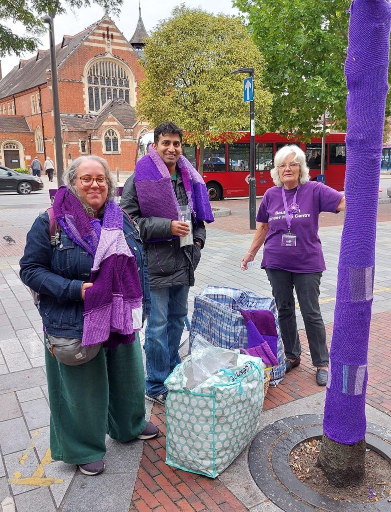Cancer charity enjoying another purple patch in Purley | Inside Croydon