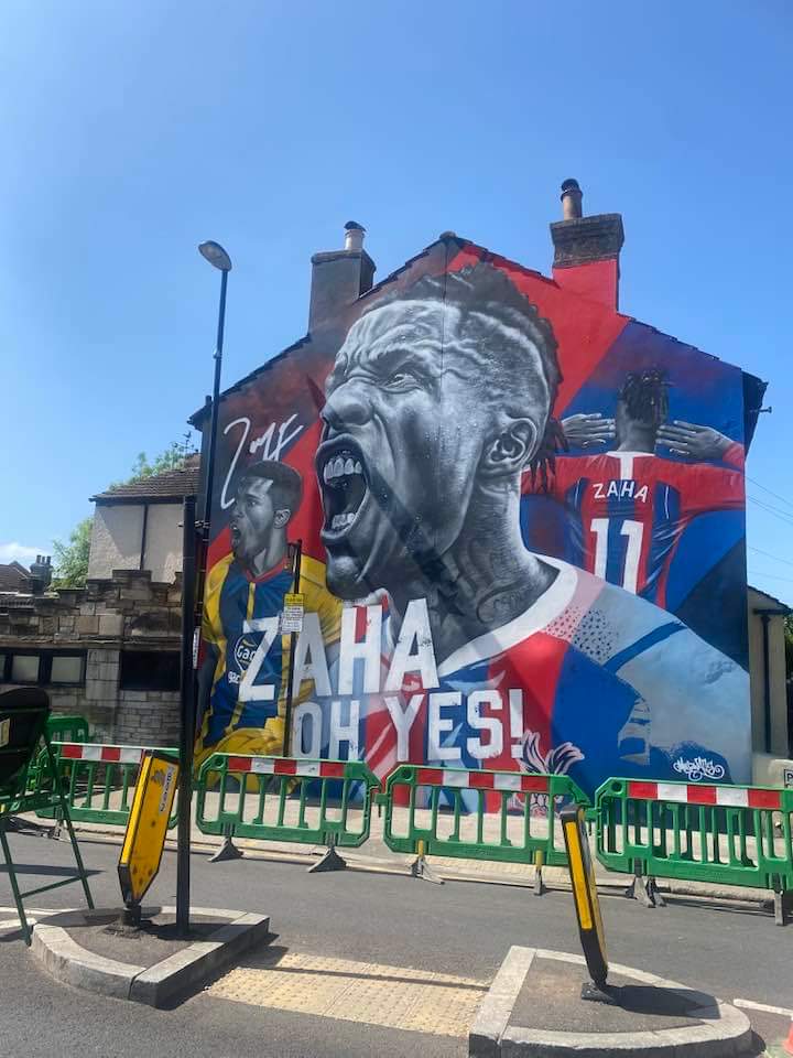 Zaha mural | Inside Croydon