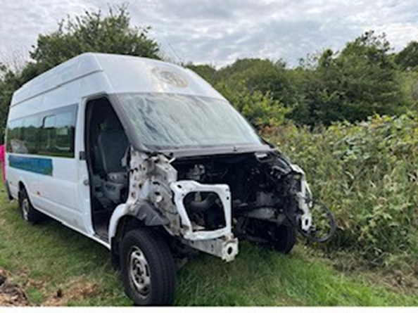 Charity ‘devastated’ after special mini-bus stolen and gutted | Inside ...