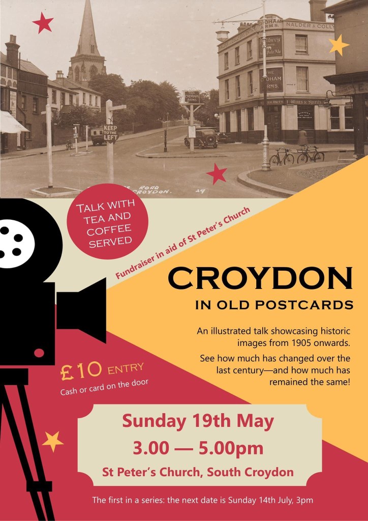 Illustrated talk: Croydon in old postcards, St Peter’s, May 19 | Inside ...