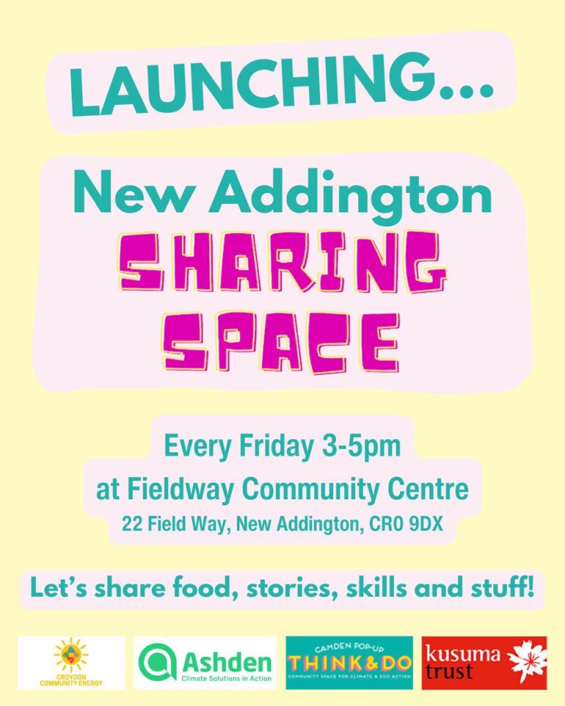 New Addington Sharing Space launch, Fieldway, June 14 | Inside Croydon