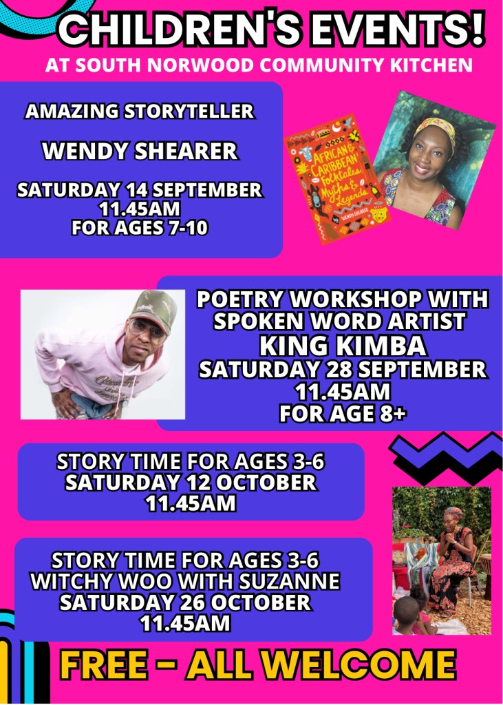 FREE! Children’s events at South Norwood Community Kitchen | Inside Croydon