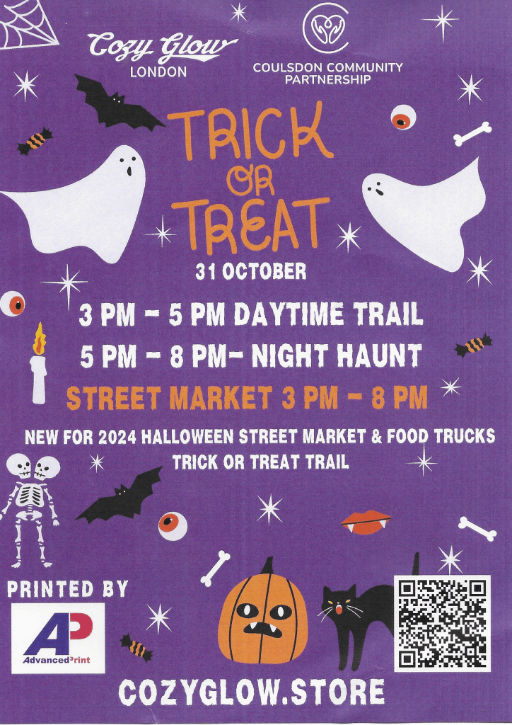 Join the Coulsdon Trick or Treat Trail, Halloween, Oct 31 | Inside Croydon
