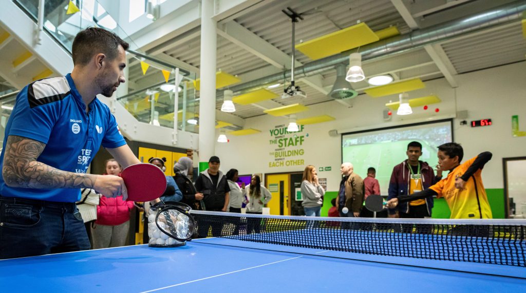 Paralympian Bayley gives his best shots at Legacy Youth Zone | Inside ...