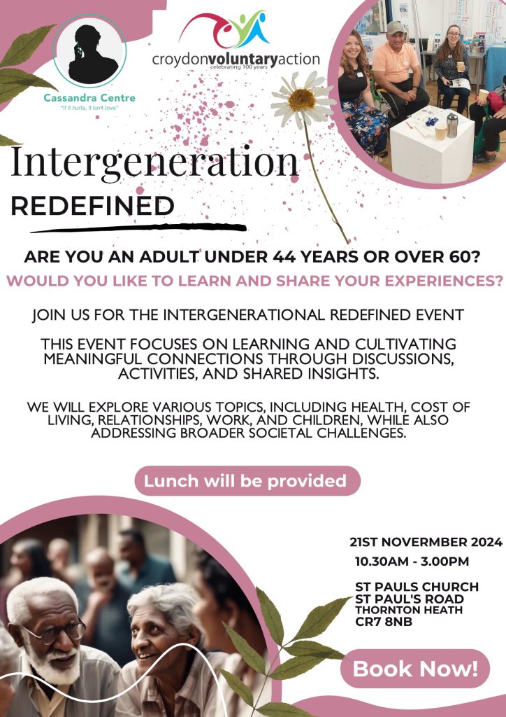 Intergeneration Redefined, St Paul’s Thornton Heath, Nov 21 | Inside ...