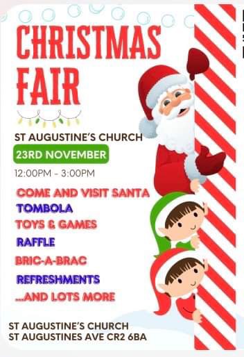 St Augustine’s Christmas Fair, South Croydon, Nov 23 | Inside Croydon
