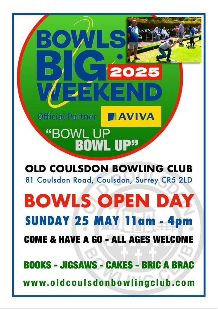 Bowls Big Weekend, Old Coulsdon Bowling Club, May 25 | Inside Croydon