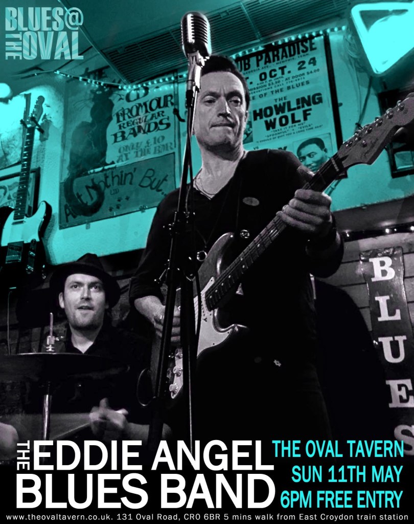 The Eddie Angel Blues Band, free entry, Oval Tavern, May 11 | Inside ...