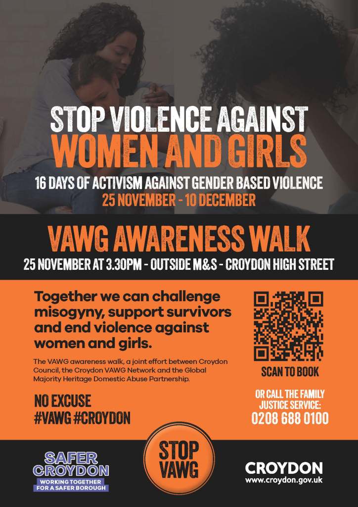 Take a short walk to begin 16 days of activism against VAWG | Inside ...